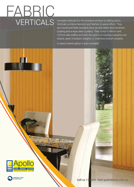 Vertical Blinds Australia | Custom-Made | Apollo Blinds